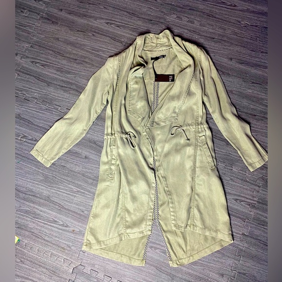 Max Jeans | Jackets & Coats | Max Jeans Jacket Cover Up Nwt Sage Green ...